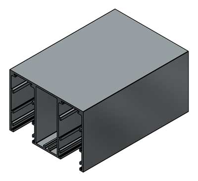 Double Glazed Head Track 50mm | Glazed Partition Systems · aask us