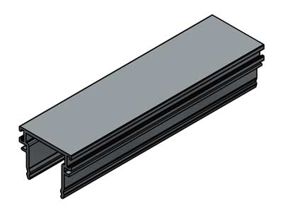 Double Glazed Mullion Centre Clip 50mm | Partition Systems · aask us