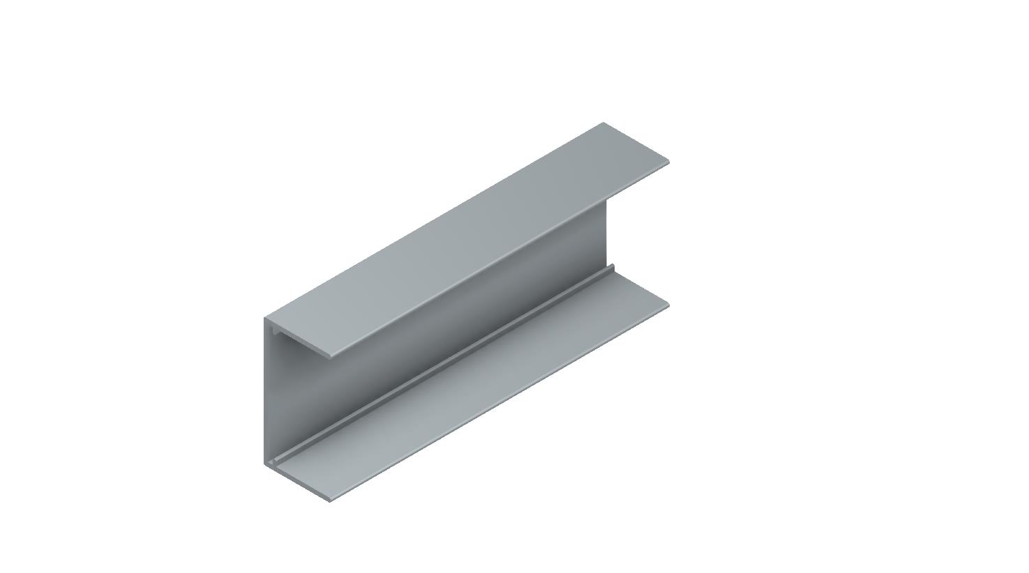 Channel Trim 20mm | Plain Perimeter Trims | Aluminium Profiles |aask us