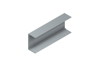 Channel Trim 20mm | Plain Perimeter Trims | Aluminium Profiles |aask us