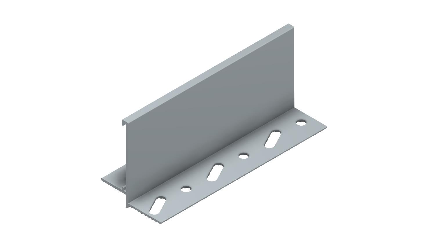 Plasterboard to Angle (8mm step) | Aluminium Profiles | aask us