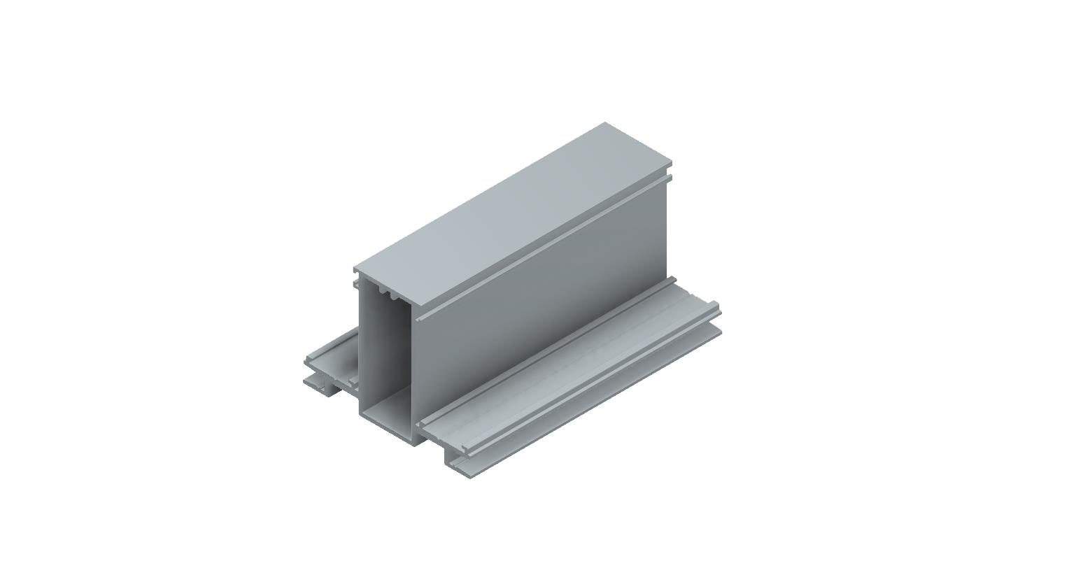 Double Glazed Base Tee Track 50mm | Glazed Partition Systems · aask us