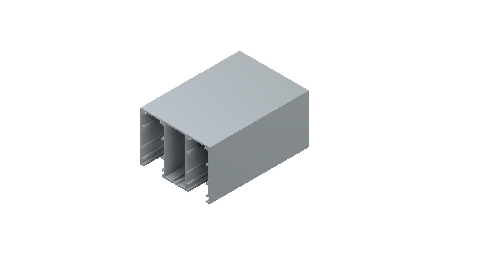 Double Glazed Head Track 50mm | Glazed Partition Systems · aask us