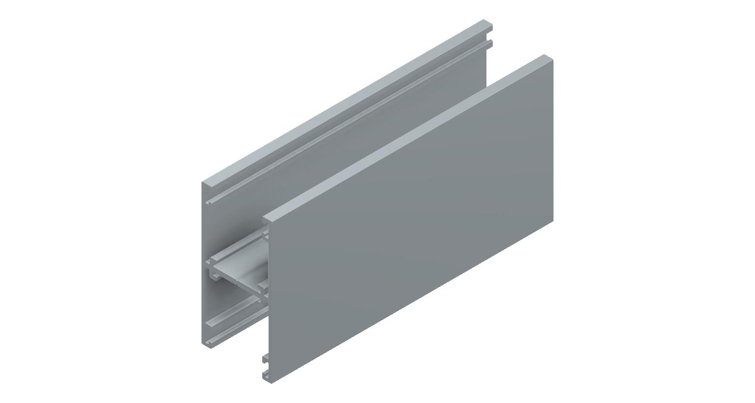 Single Glazed H Post Mullion 50mm | Glazed Partition Systems · aask us